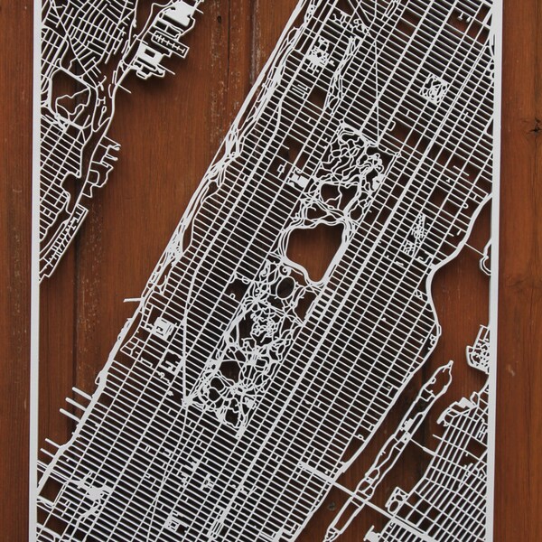 New York Map - Etsy