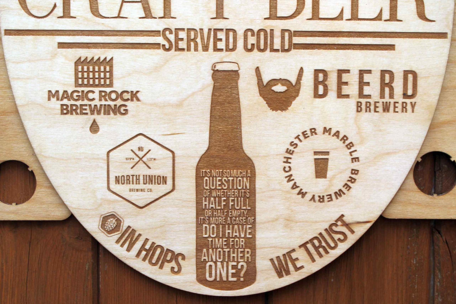 Craft Beer Bottle Cap Collection Beer Cap Gift Art Breweries | Etsy