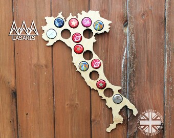 Beer Bottle Beer Cap Map Bottle Cap Map Collection Beer Gift | Etsy