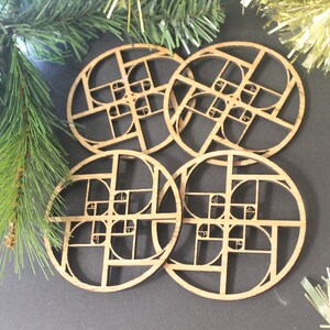 Christmas Tree Decoration Fibonacci Golden Ratio Phi Sacred Geometry ...
