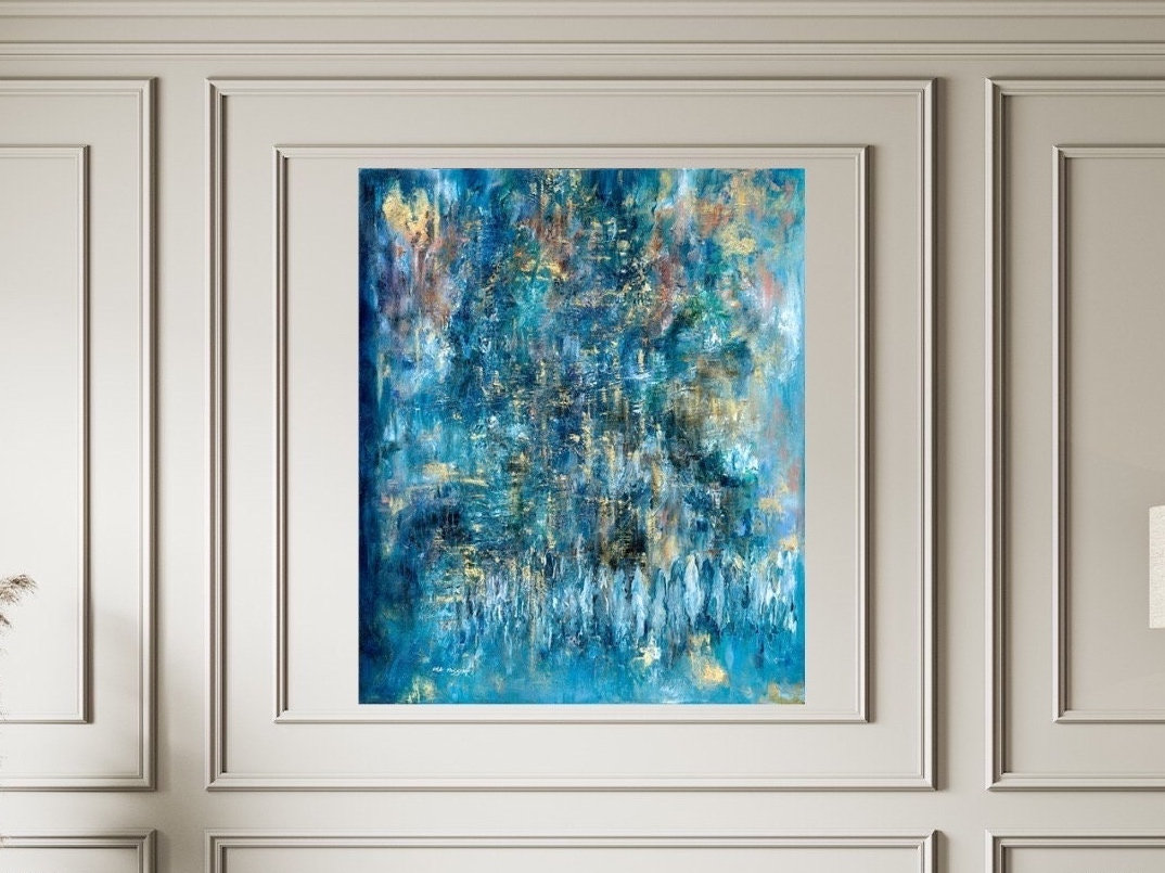 Kotel Western Wall Abstract Modern Judaica Painting - Etsy