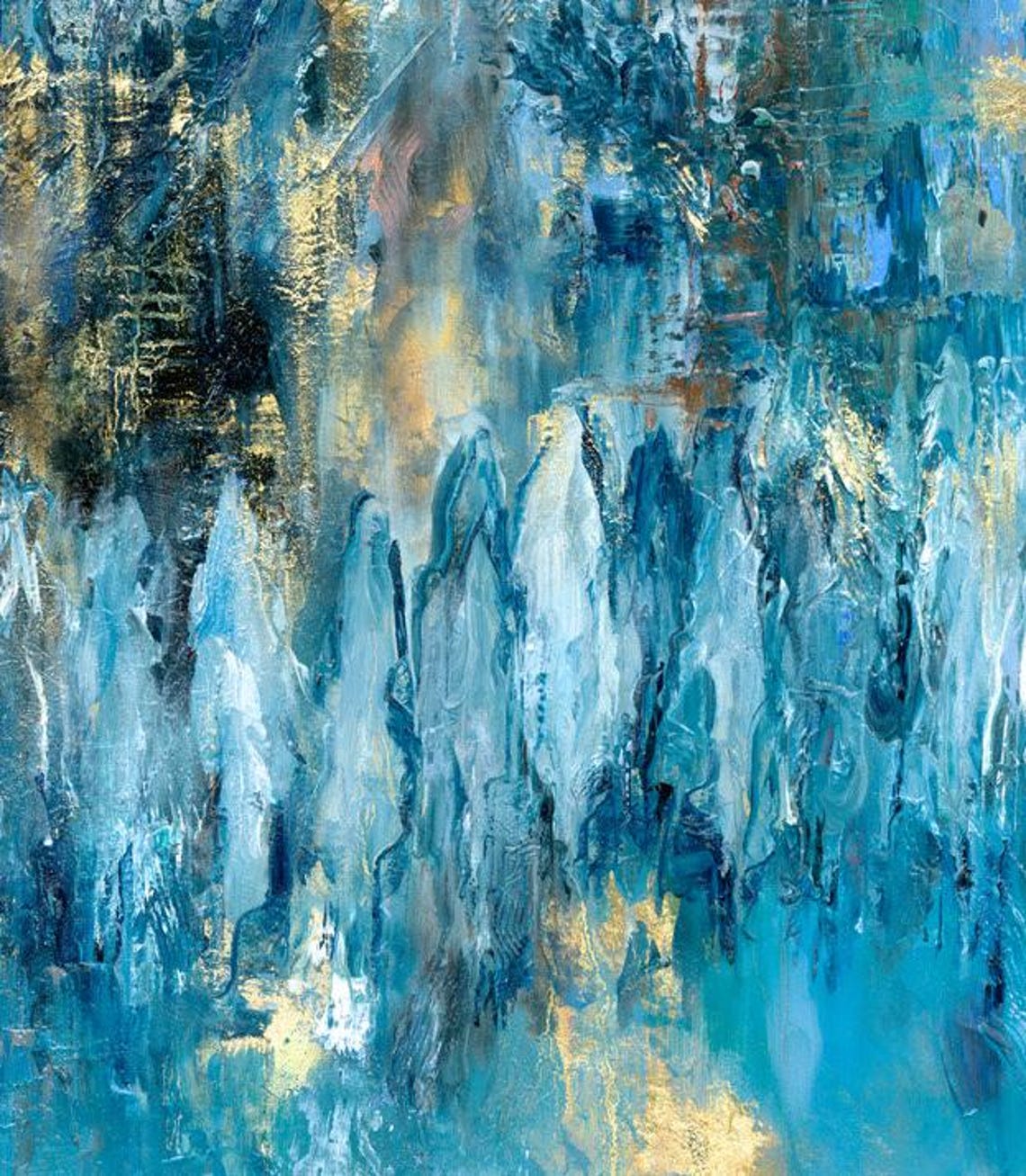 Kotel Western Wall Abstract Modern Judaica Painting - Etsy