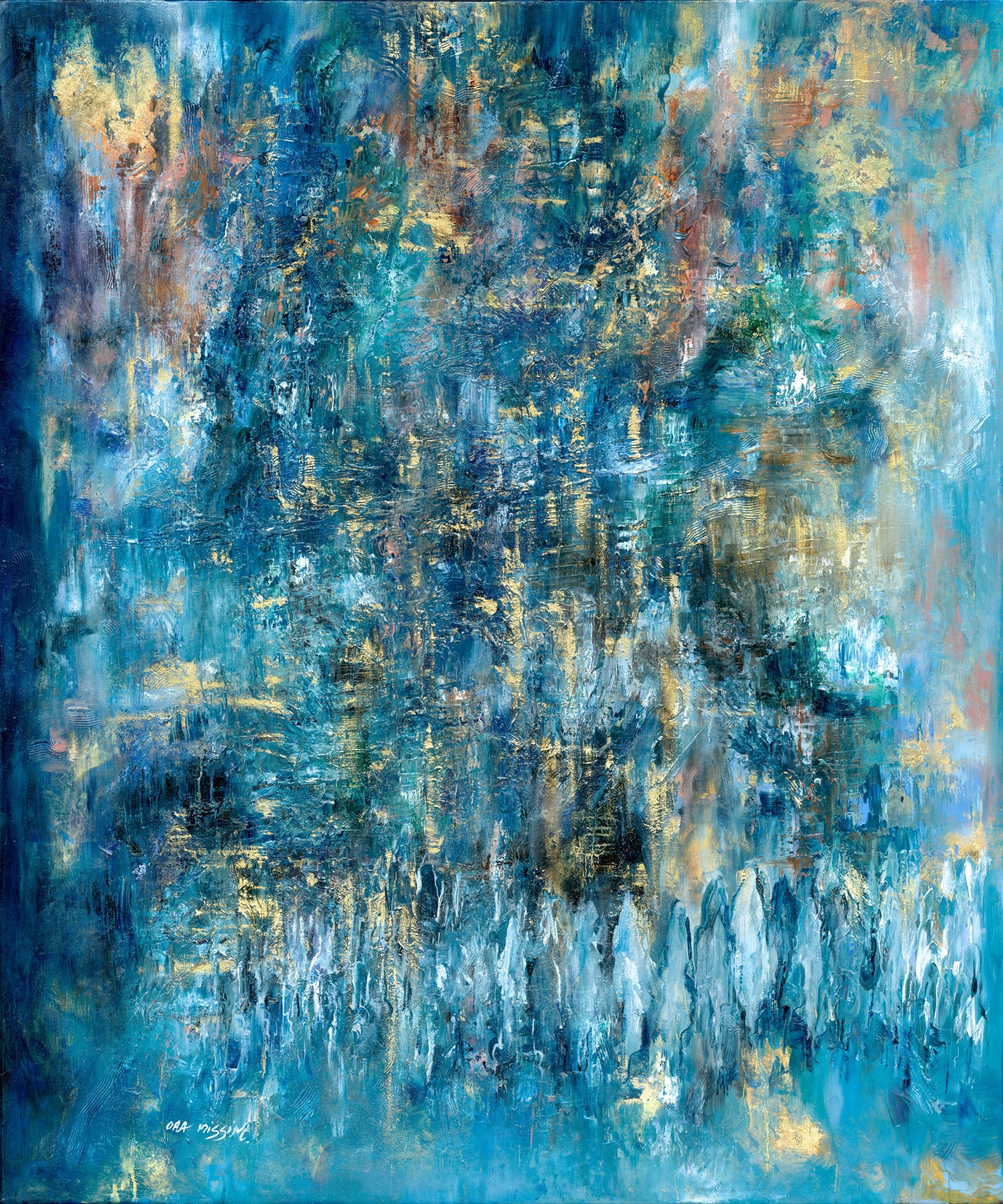 Kotel Western Wall Abstract Modern Judaica Painting - Etsy