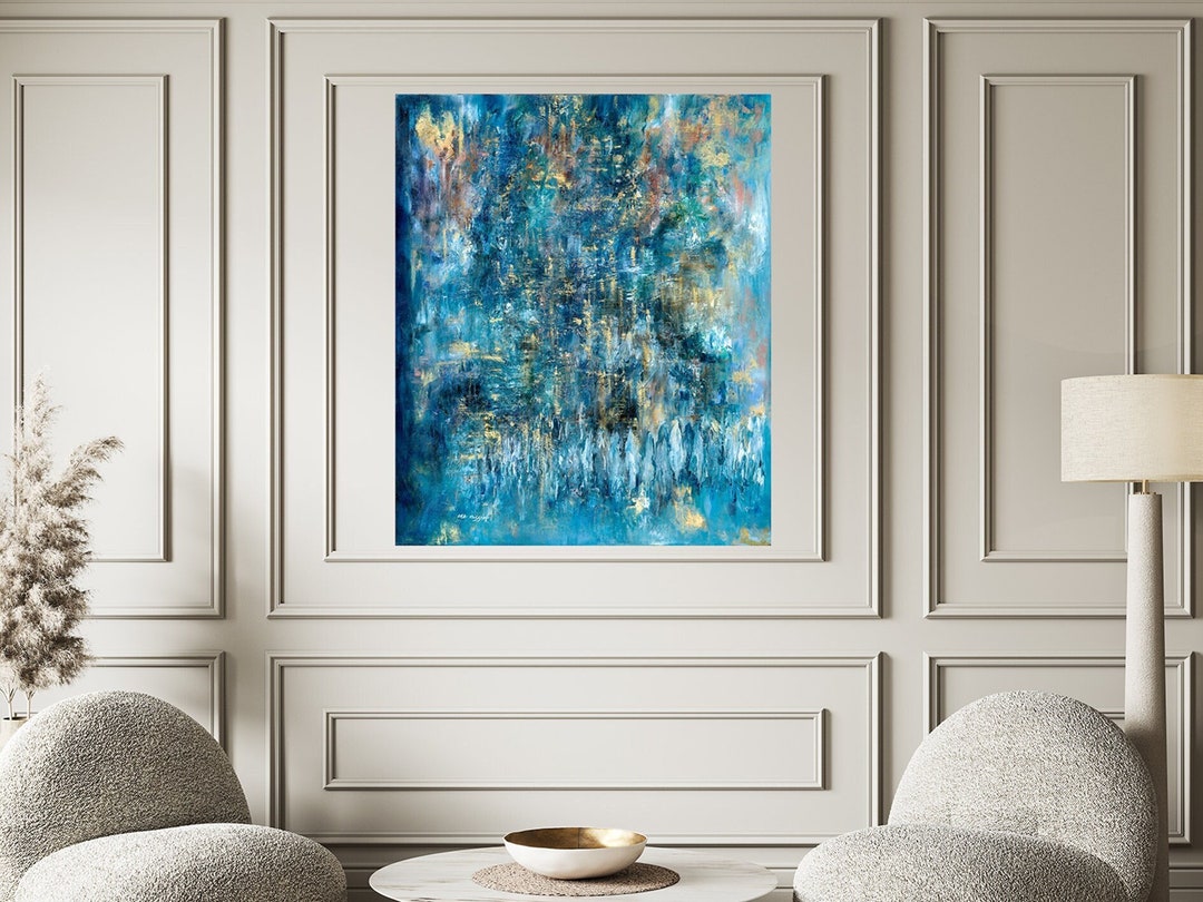 Kotel Western Wall Abstract Modern Judaica Art High Quality Original ...