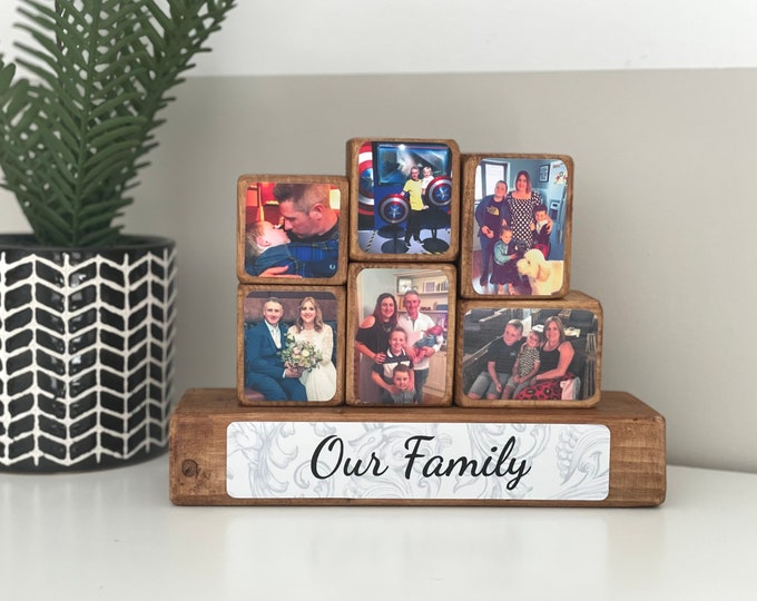 Personalised Small Rectangular Photo Crystal Glass Block - Etsy