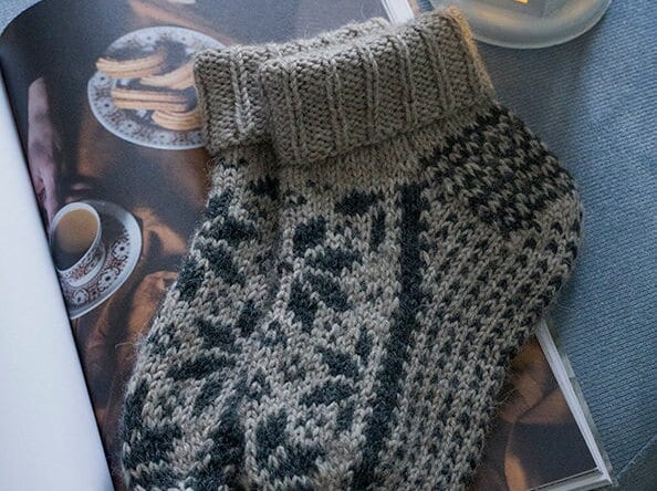 Knit Socks Pattern Colorwork Sock Pattern Easy Sock Pattern Beginner ...