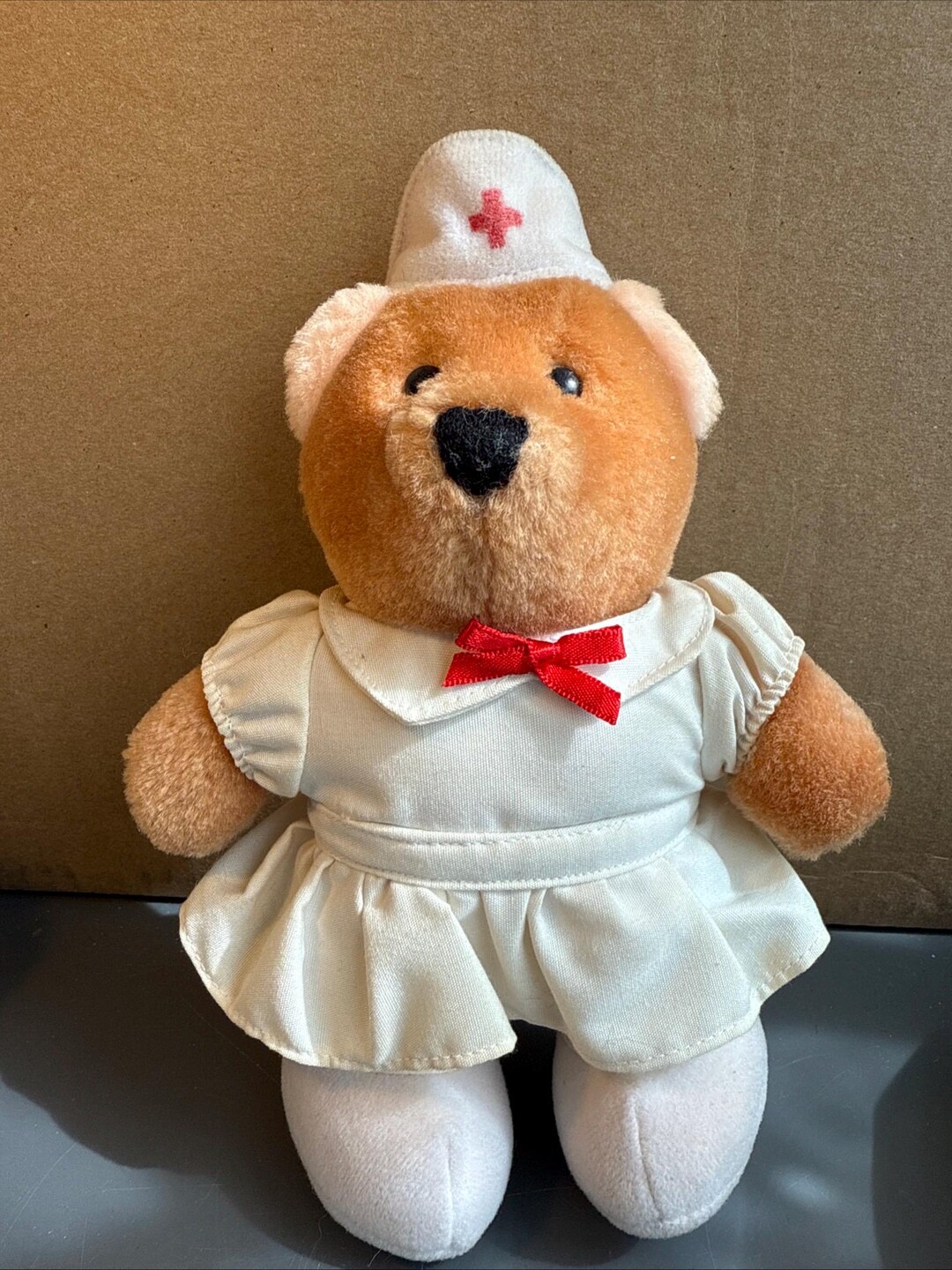 Vintage 1985 Dakin Nancy Bear Nurse With Uniform and Hat Retired 8” - Etsy