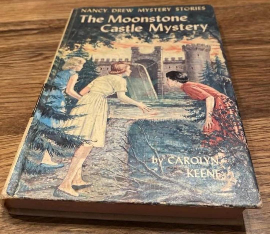 1963 Nancy Drew 1st Printing/first Edition #40 the Moonstone Castle ...