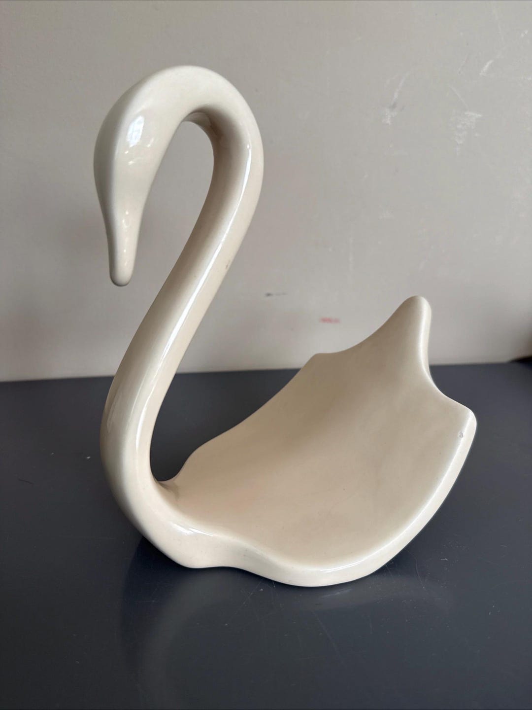 Vintage Ceramic Beige Swan Wash Towel Holder Bathroom Decor. - Etsy