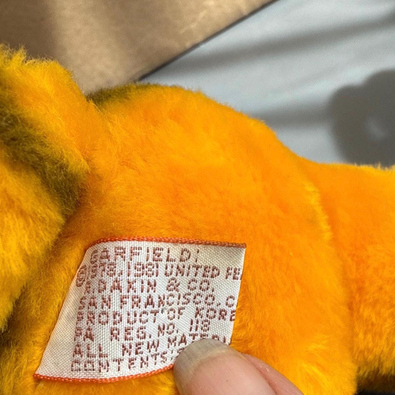 Vintage 1981 Garfield Uncle Sam Plush Dakin USA 4th of July Flag - Etsy