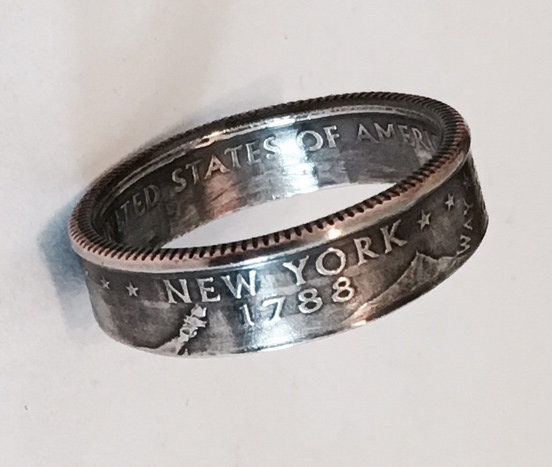 Real U.S. Quarter Coin Rings. From Years 1965 to 2008 and From All ...