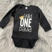Wild One Birthday. King of All Wild Things. First Birthday Shirt. Crown ...