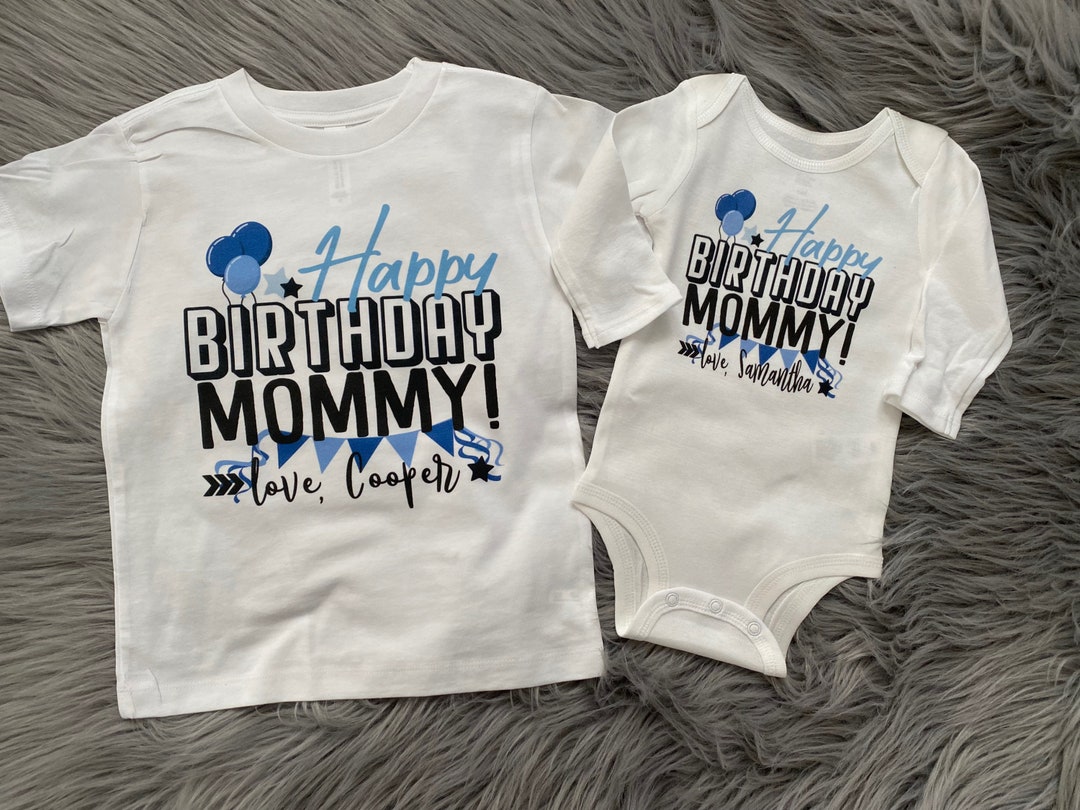 Happy Birthday Daddy Shirt. Happy Birthday Mommy. Dad Birthday Gifts ...