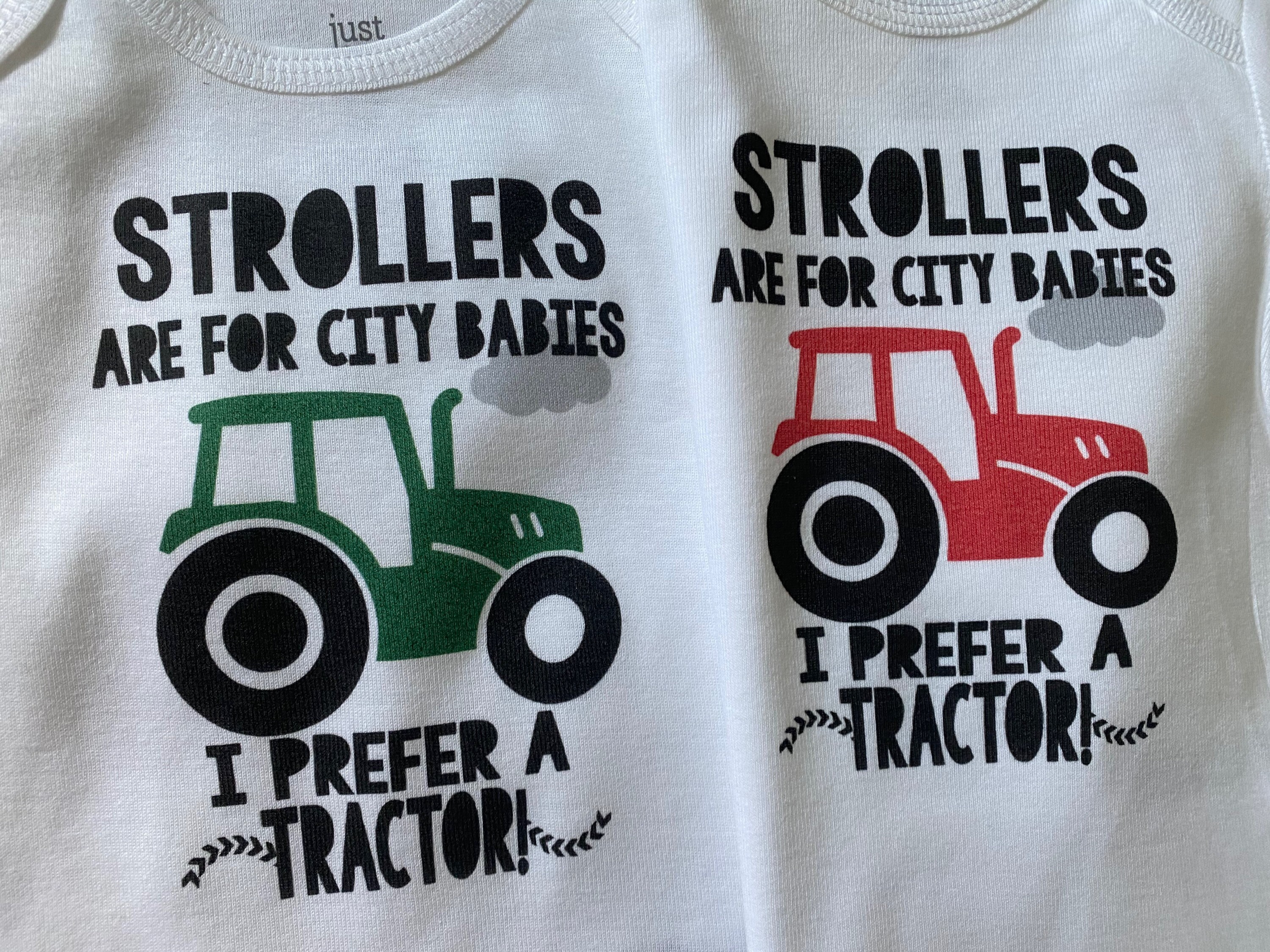 Strollers Are for City Babies I Prefer a Tractor Baby . - Etsy
