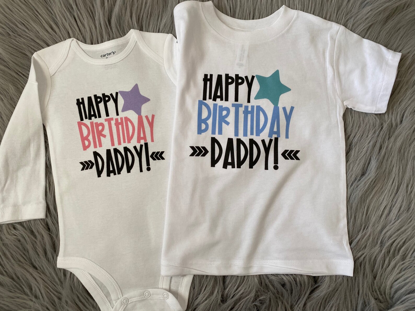 Happy Birthday Daddy Shirt. Happy Birthday Mommy Shirt. Happy Birthday ...
