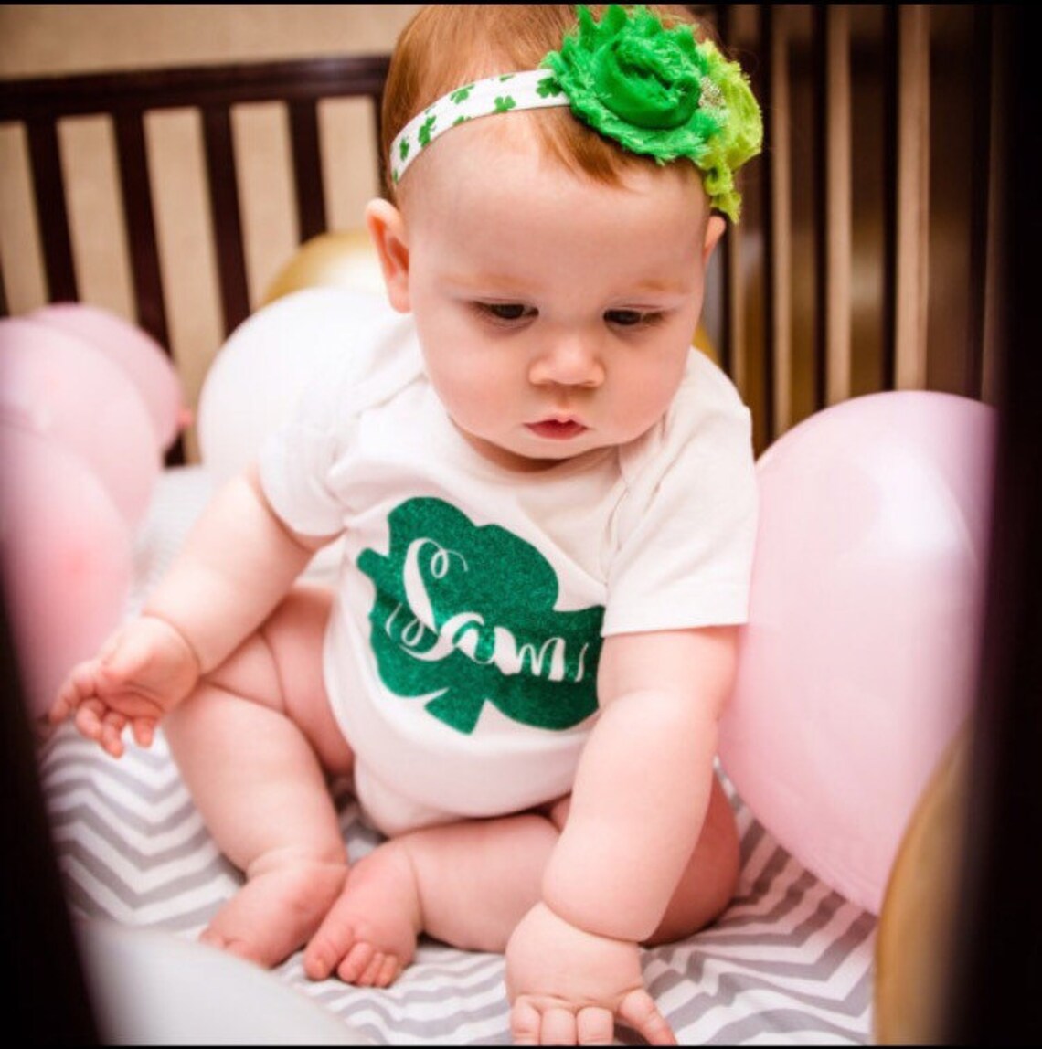 First St Pattys Day. Baby's St Patrick's Day. Baby - Etsy
