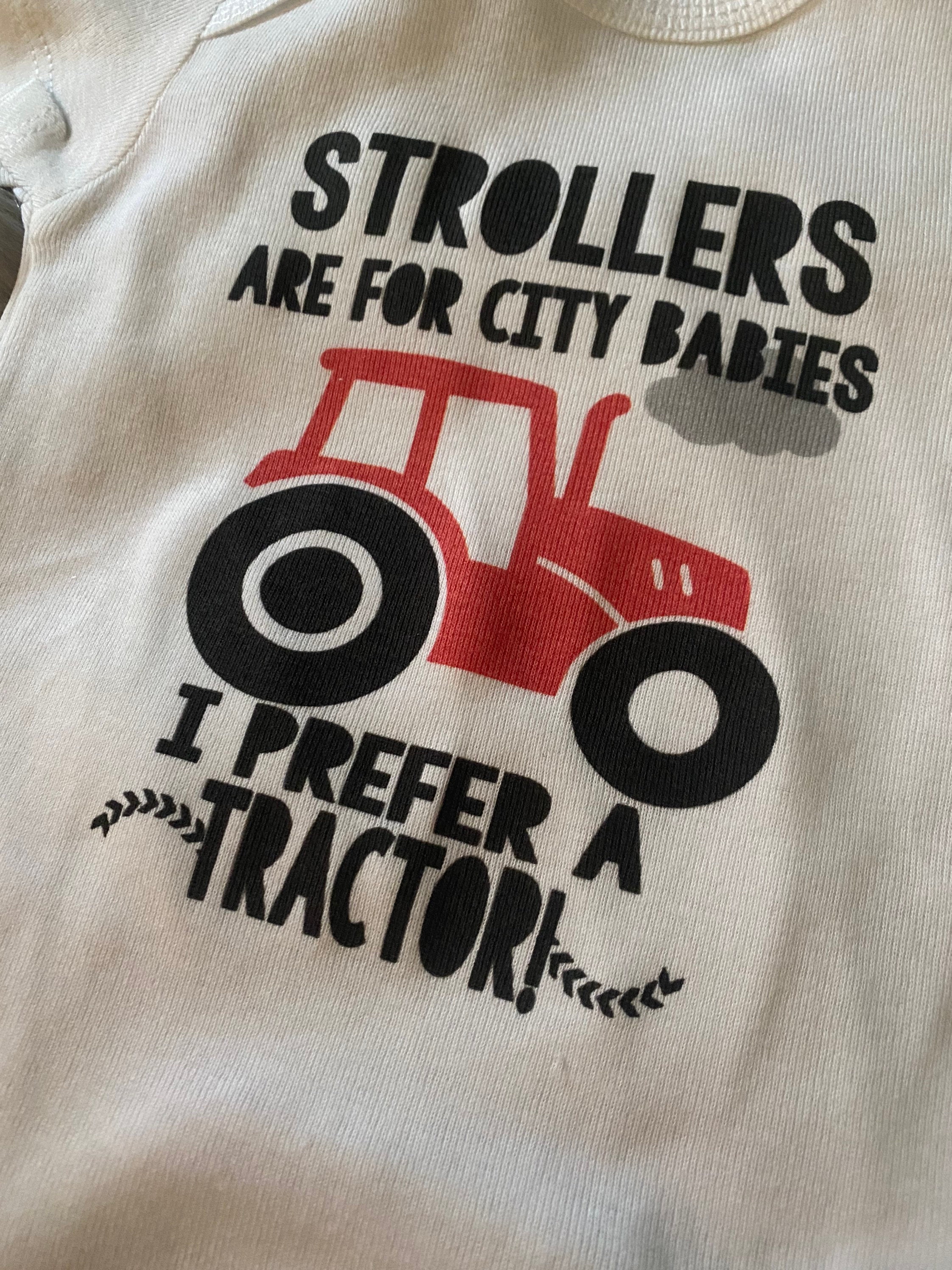 Strollers Are for City Babies I Prefer a Tractor Baby . - Etsy