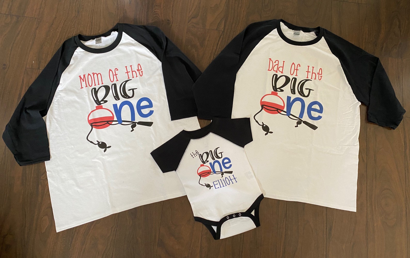 The Big One Shirts. the Big One Birthday. Ofishally One. Fish | Etsy