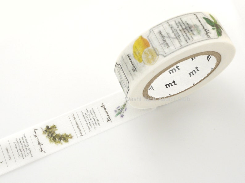 Aroma Washi Tape Aromatherapy Fragrance Leaf - Etsy