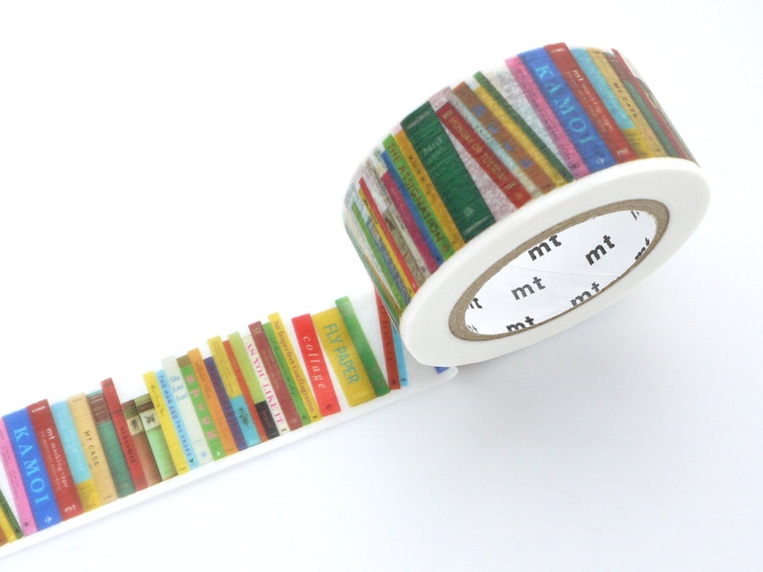 Lots of Books Washi Tape - Etsy