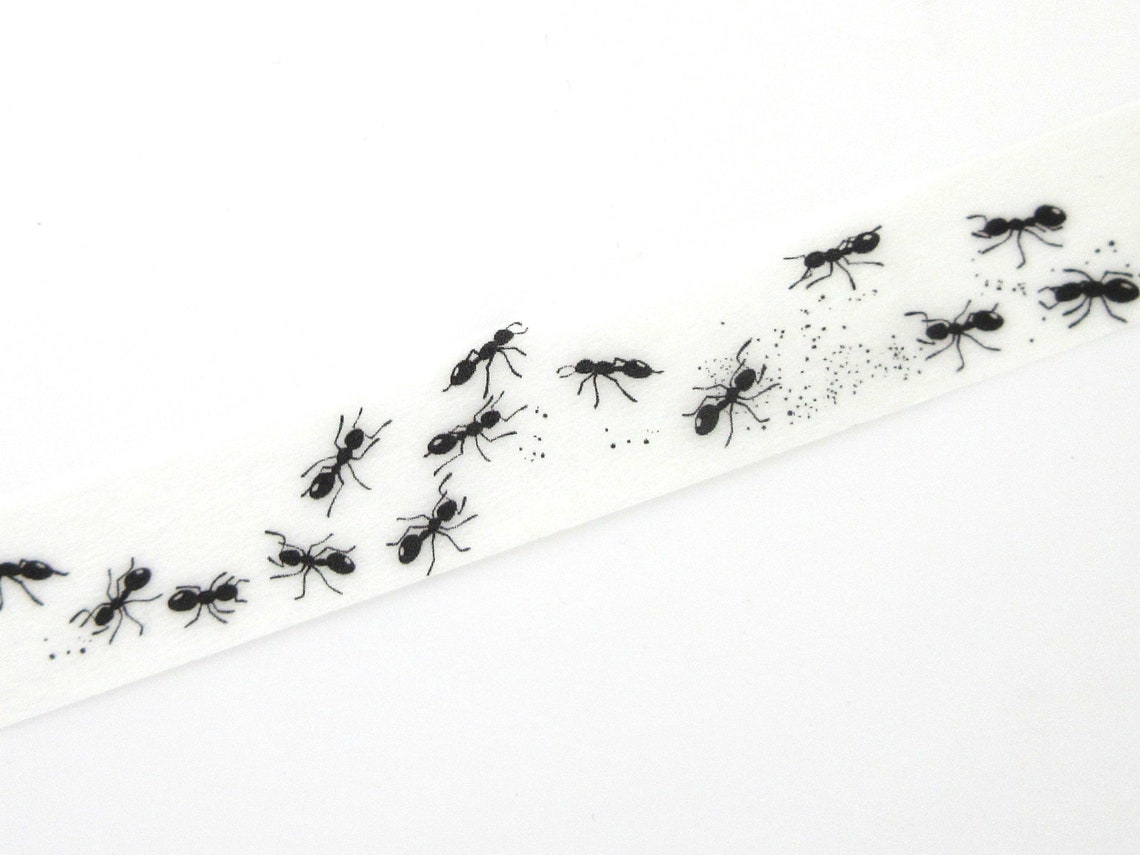Ant Washi Tape Lots of Ants Original Washi Tape - Etsy