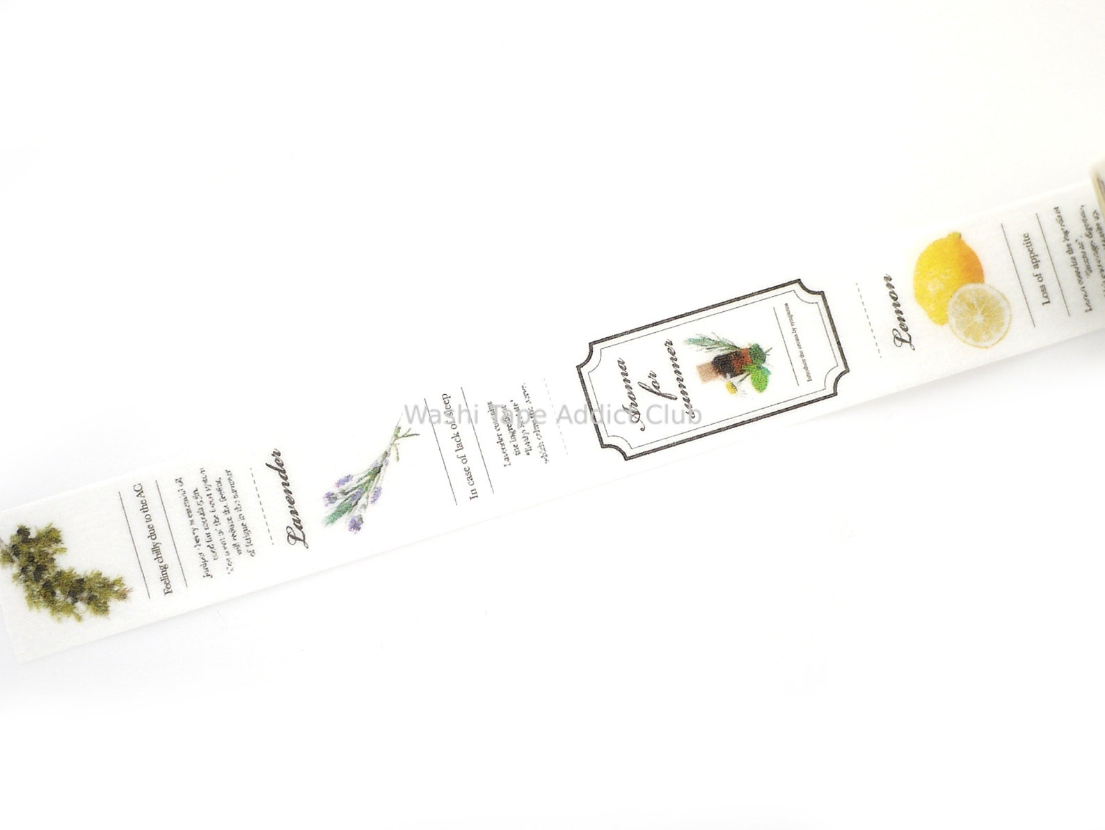 Aroma Washi Tape Aromatherapy Fragrance Leaf - Etsy