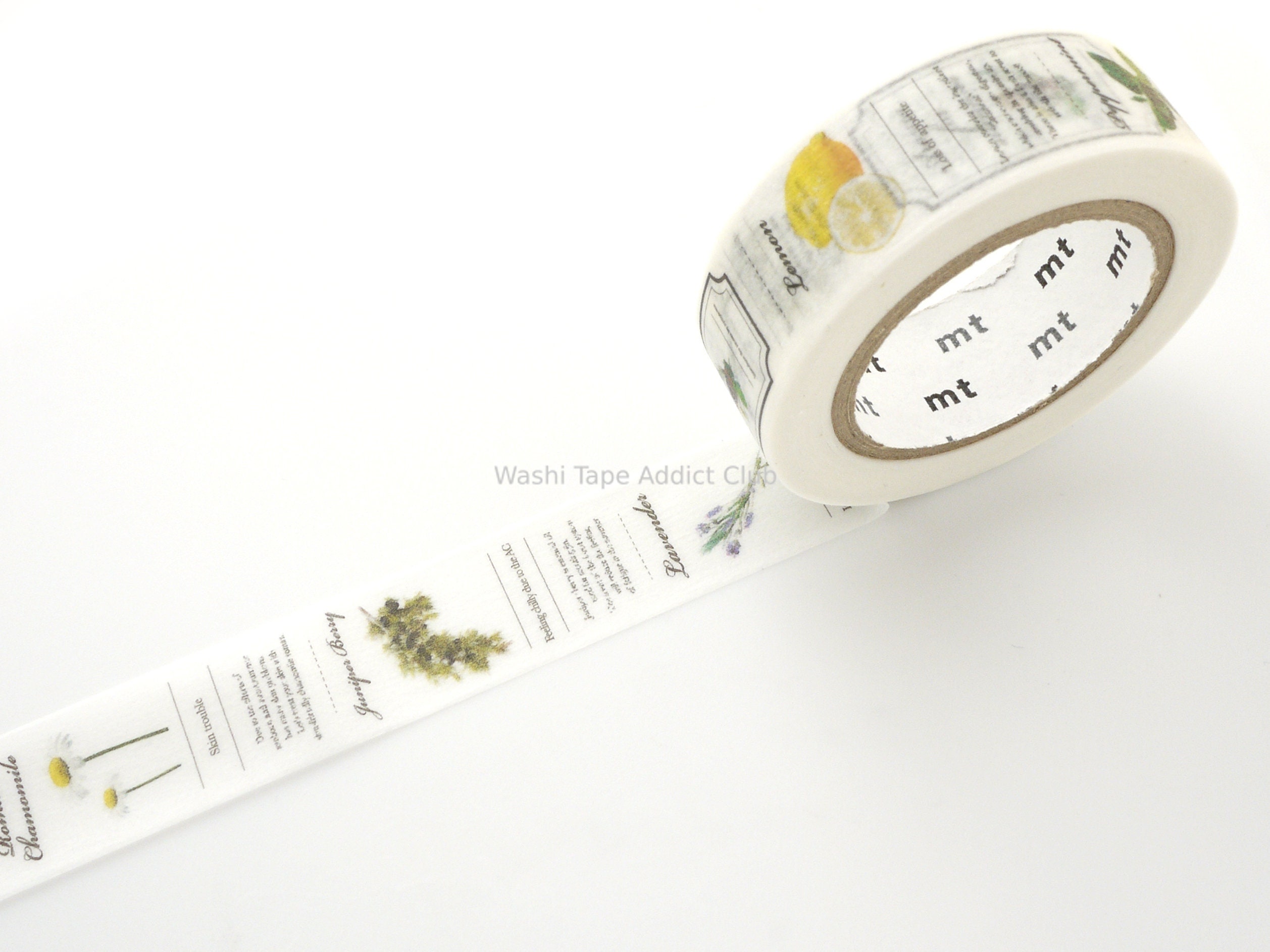 Aroma Washi Tape Aromatherapy Fragrance Leaf | Etsy