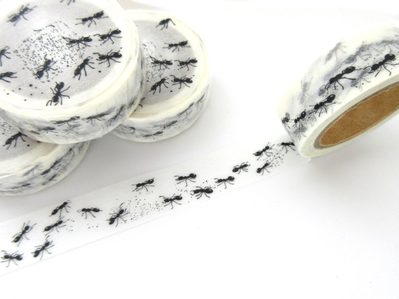 Ant Washi Tape Lots of Ants Original Washi Tape - Etsy
