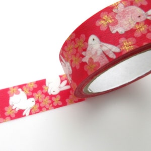 Rabbit Washi Tape, Easter Decoration - Etsy
