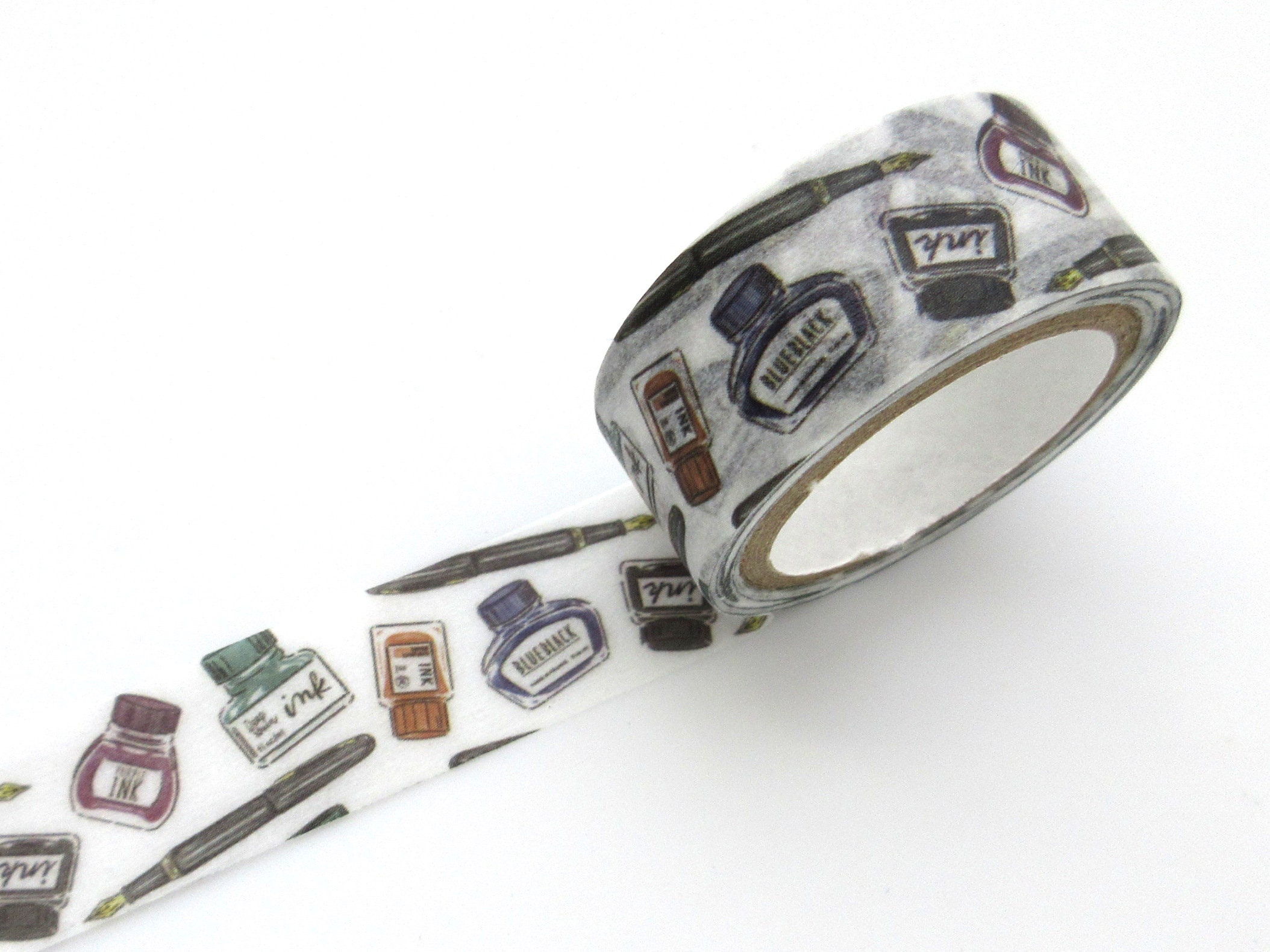 Fountain Pen Washi Tape Calligraphy Lover Japanese - Etsy