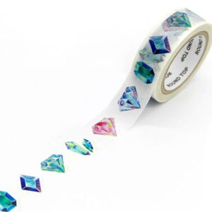 Diamond and Crystal Gem Washi Tape - Etsy