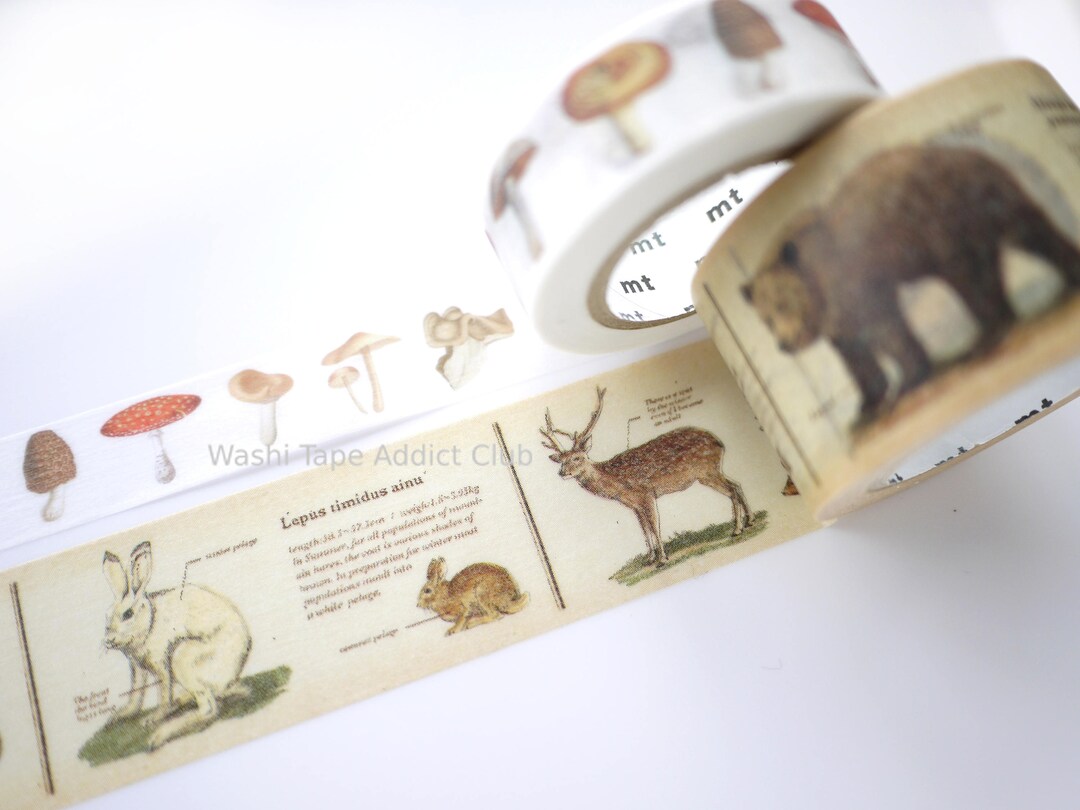 Forest Washi Tape, Forest Animal Tape - Etsy