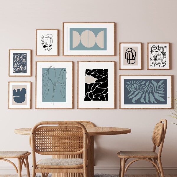 Eclectic Wall Set - Etsy