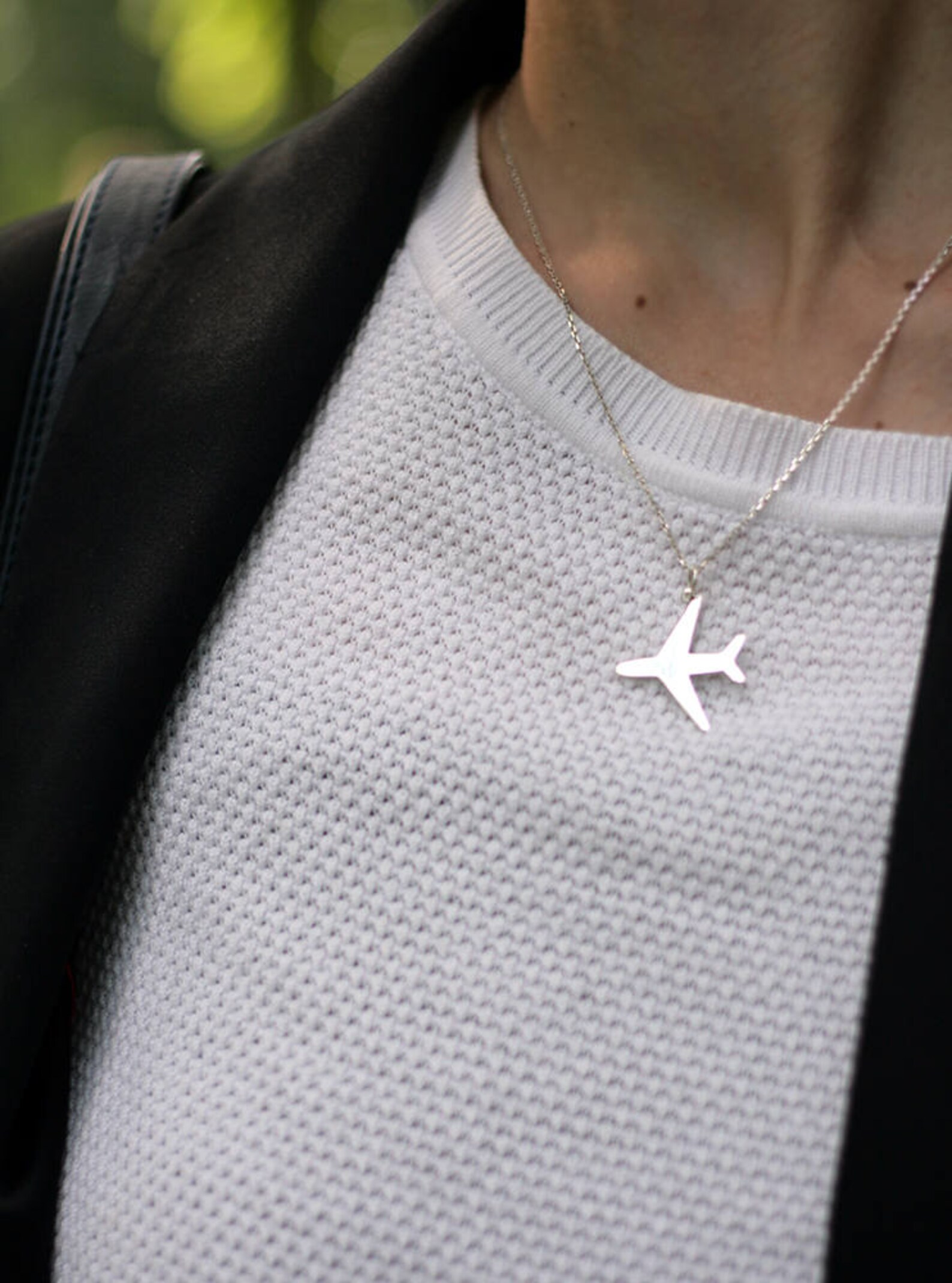 Airplane Necklace, Travel Necklace, Pilot Gifts, Aviation Gifts, Gifts ...