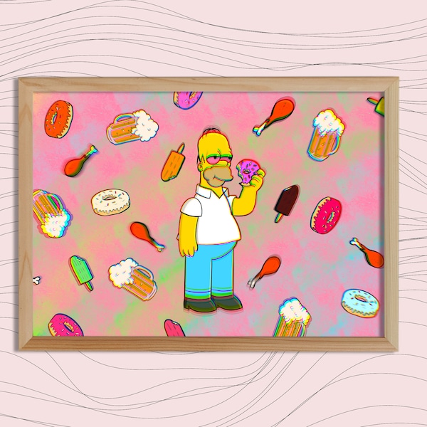 The Simpsons Weed - Etsy