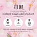 Ice Cream Wall Poster Digital Download Great for Birthday Party Decor ...