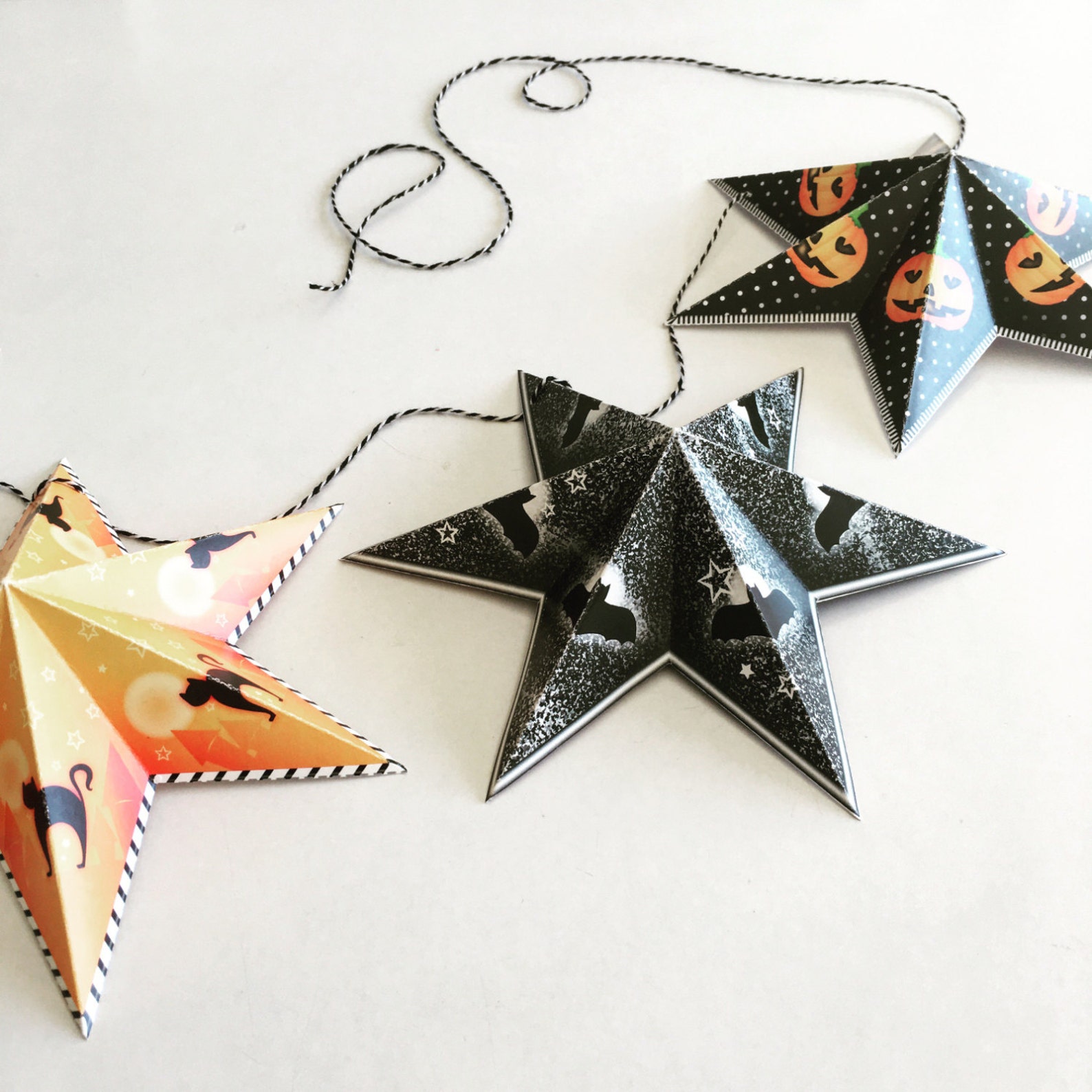 Printable Halloween Party Decor, DIY Halloween Decoration, Printable ...