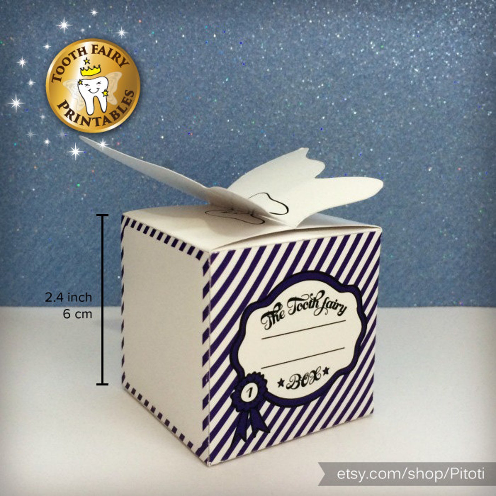 Tooth Fairy Box Lost Tooth Box Tooth Fairy Keepsake Box DIY - Etsy