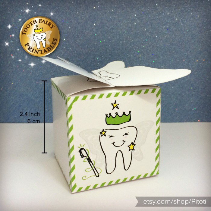 Tooth Fairy Box Lost Tooth Box Keepsake Box DIY Kit for - Etsy