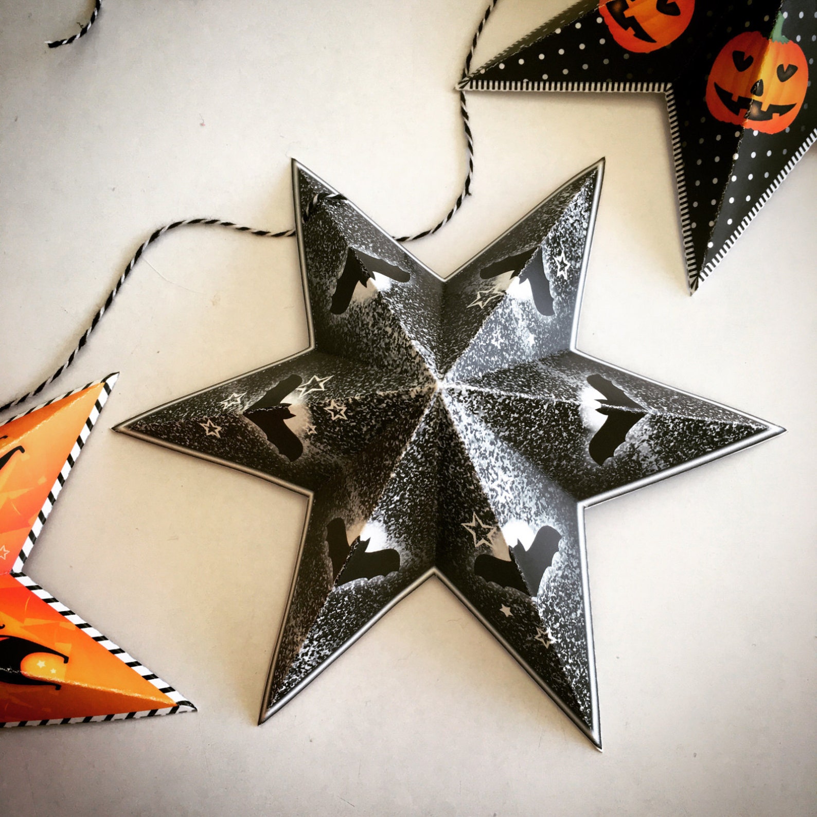 Printable Halloween Party Decor, DIY Halloween Decoration, Printable ...