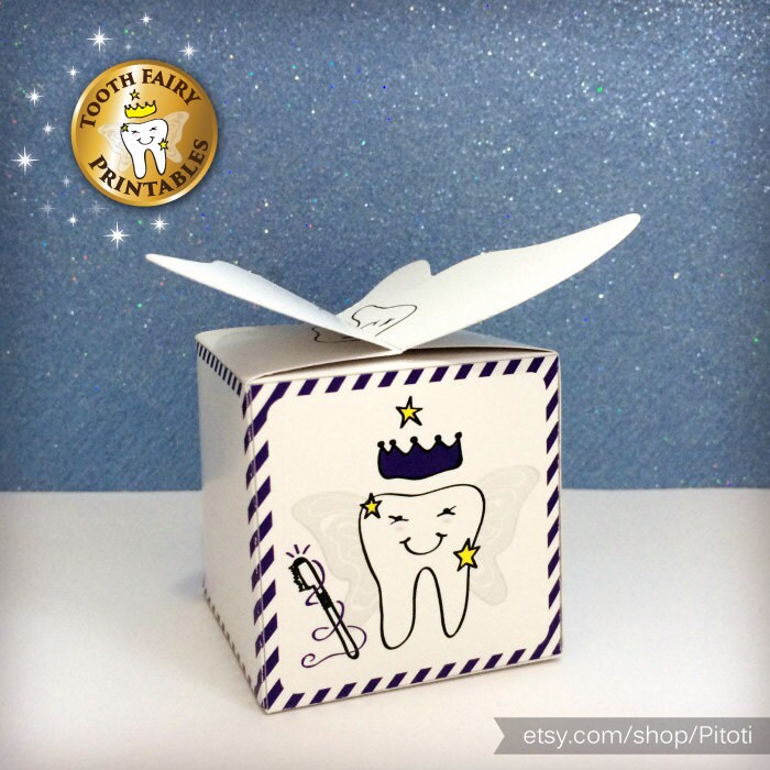 Tooth Fairy Box Lost Tooth Box Tooth Fairy Keepsake Box DIY - Etsy Israel
