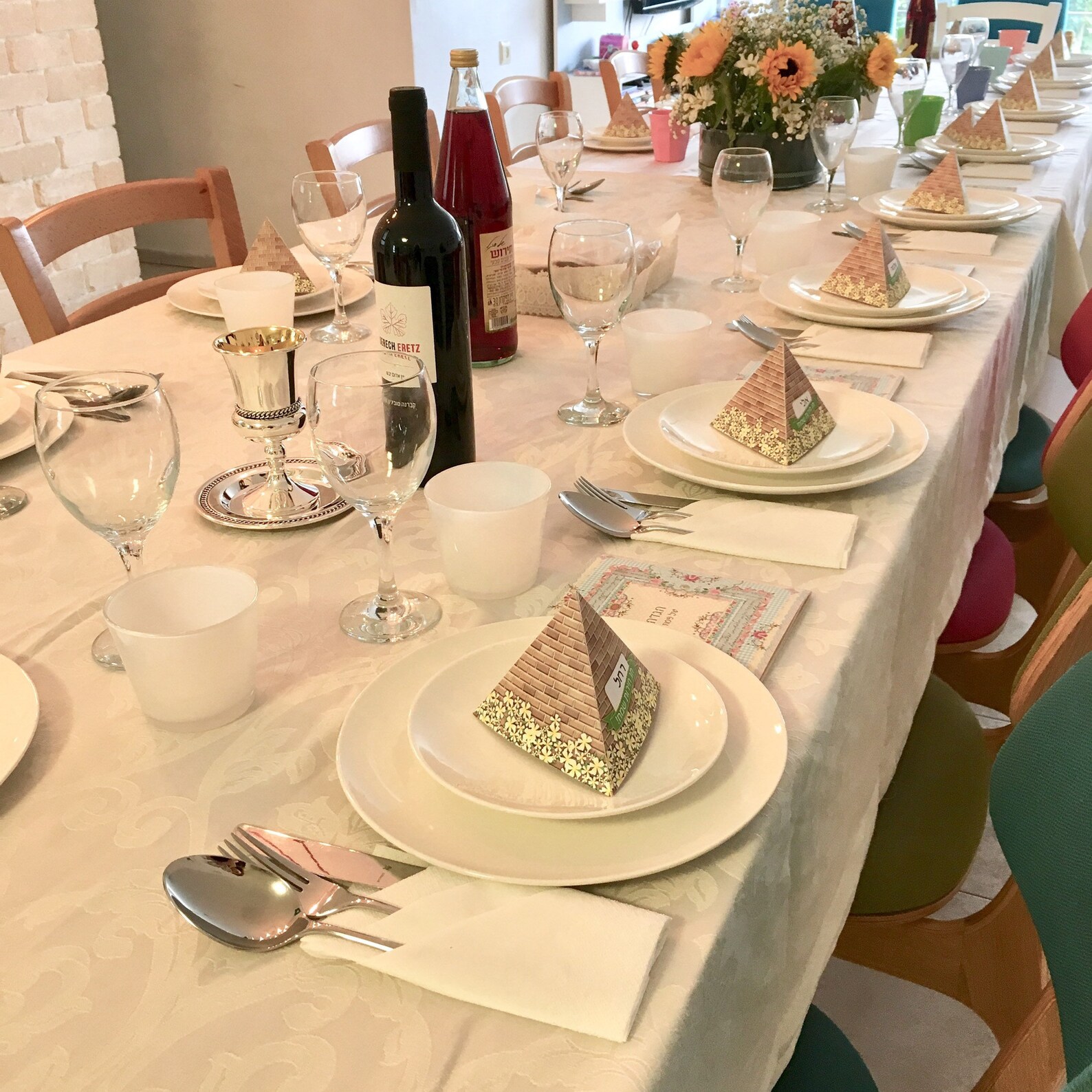 Jewish Holidays Decor, Passover Table Decorations, Printable Passover ...