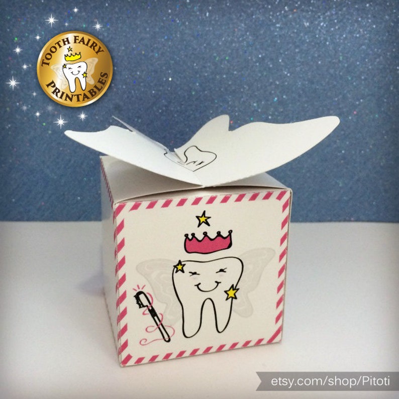 Tooth Fairy Kit for Girl: Printable Diy Tooth Fairy Box - Etsy