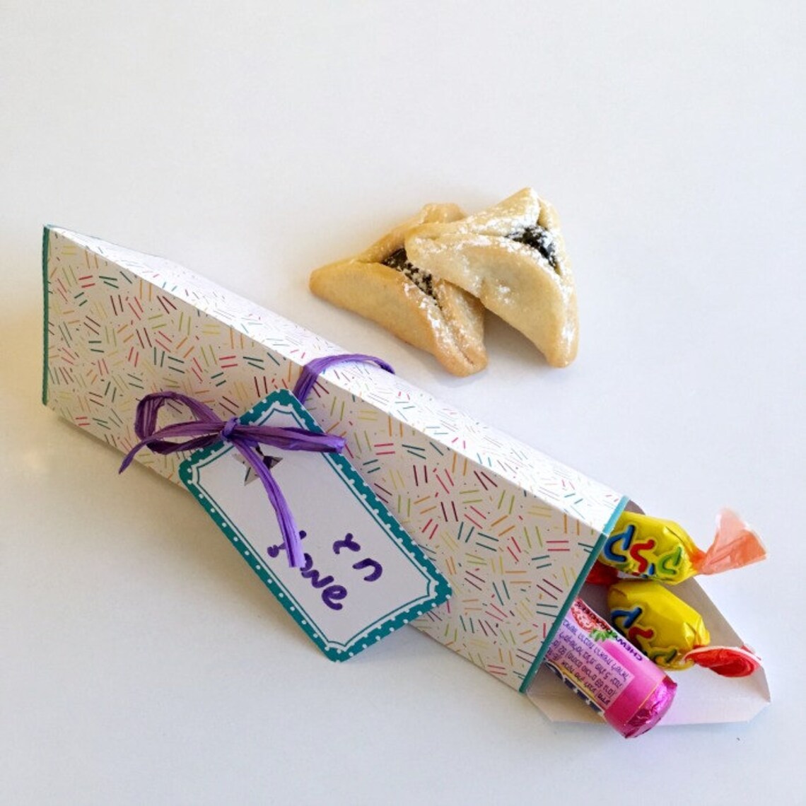 Printable Purim Basket DIY Mishloach Manot Instant Download - Etsy Israel