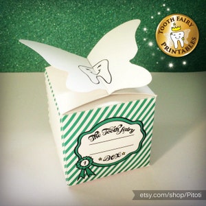 Tooth Fairy Box, Printable Lost Tooth Box, Printable Tooth Fairy Box ...