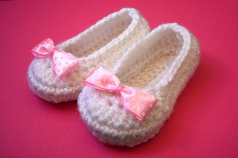 Baby Slippers Crochet Pattern Baby Booties Baby Girl Shoes - Etsy
