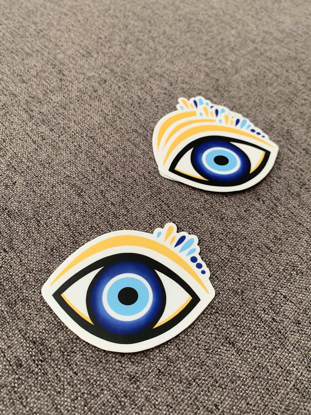 Evil Eye Sticker, Set of 4, Waterproof, Vinyl, Stickers, Pomegranates ...