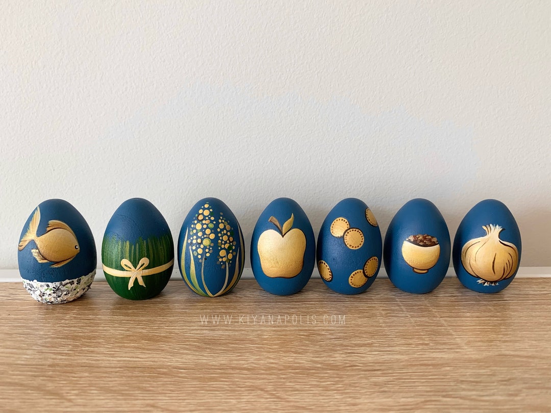 Norooz Eggs, Set of 7, Persian, Nowruz Eggs, Noruz, Haftseen, Persian ...