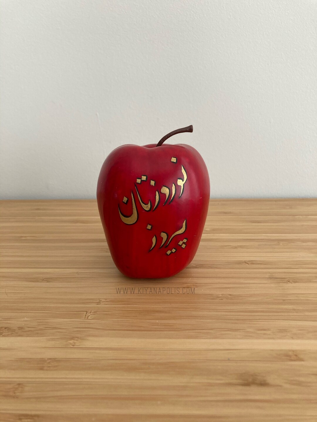 Hand Painted Norooz Pirooz on Life Like Apple - Etsy