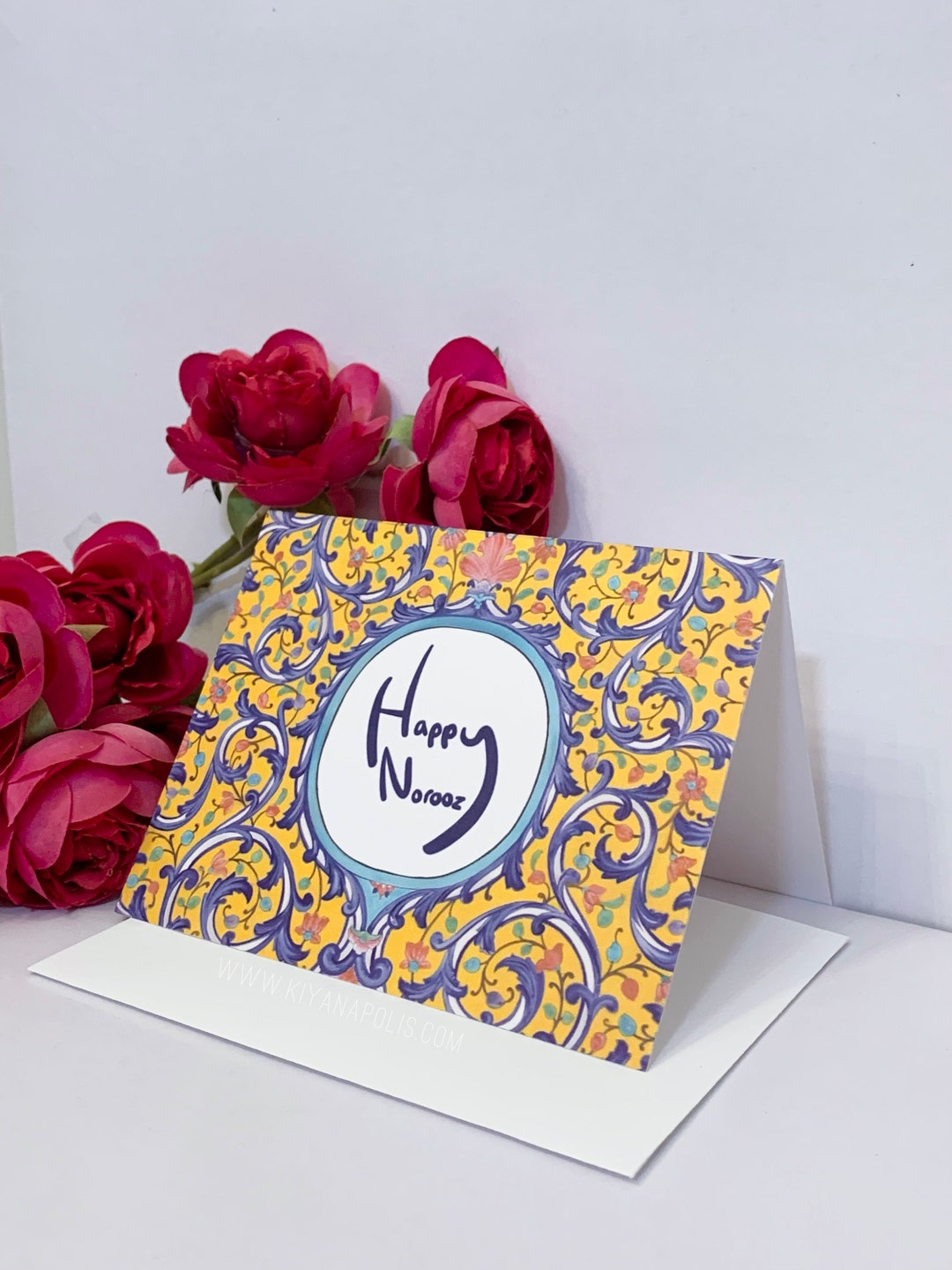 Nowruz Card, Persian New Year, Haft Seen, Persian Card, Norooz Card ...